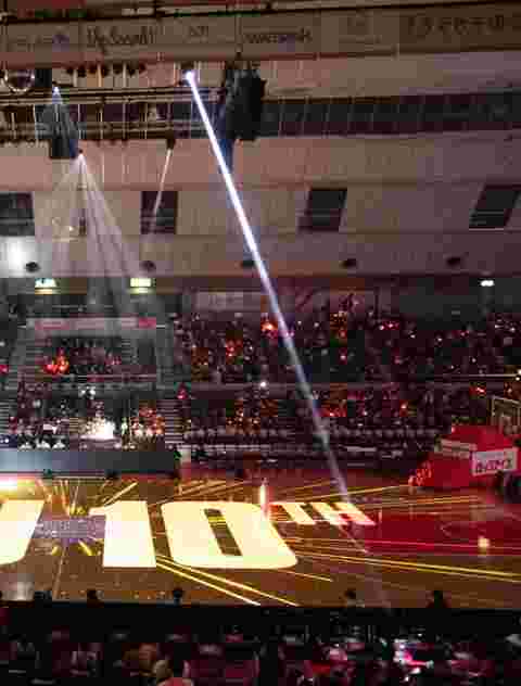 Barco Projection mapping spruce up basketball matches at Funabashi ...