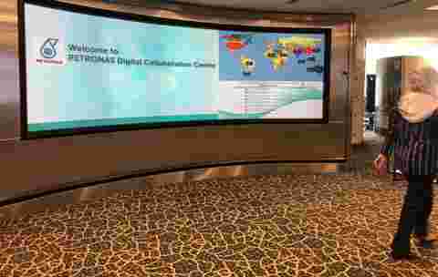 Barco solutions optimize Petronas Digital Collaboration Center | Barco