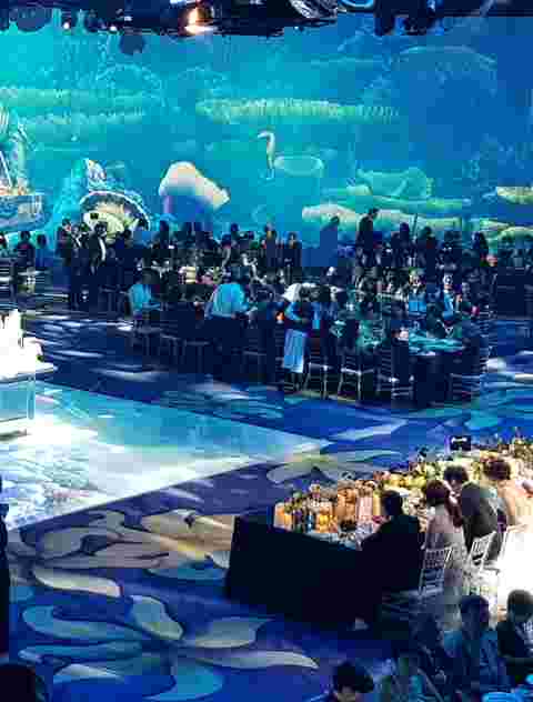 Barco UDX projectors illuminate a spectacular wedding in Indonesia - Barco