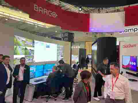 Barco products at ISE: live demos - Barco