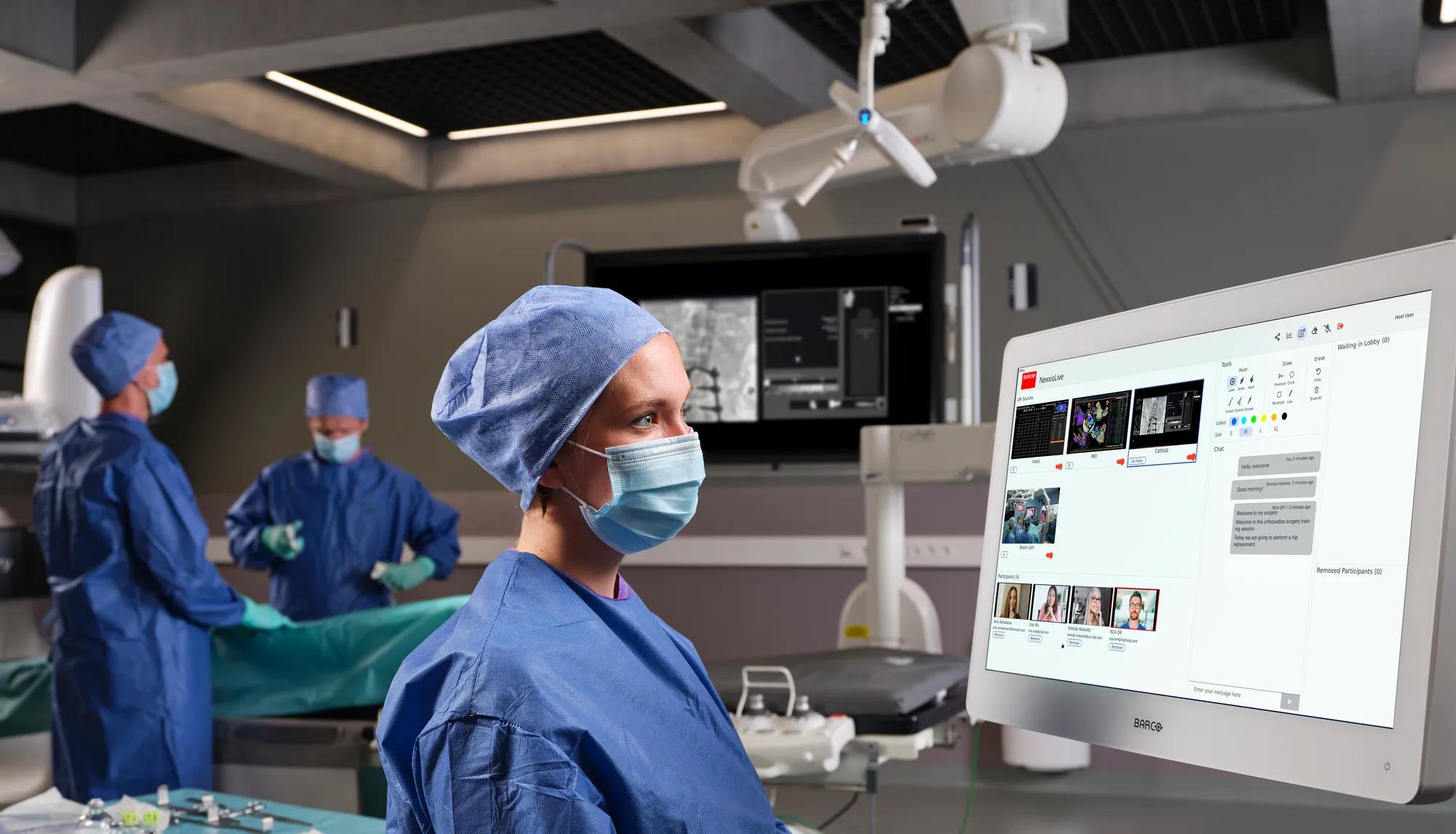 Surgical collaboration - Barco