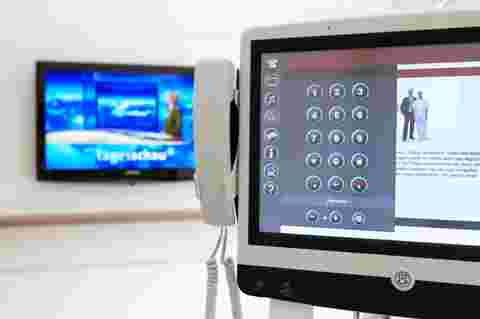 Barco Smart Terminals pioneering in networked hospital bed pilot - Barco