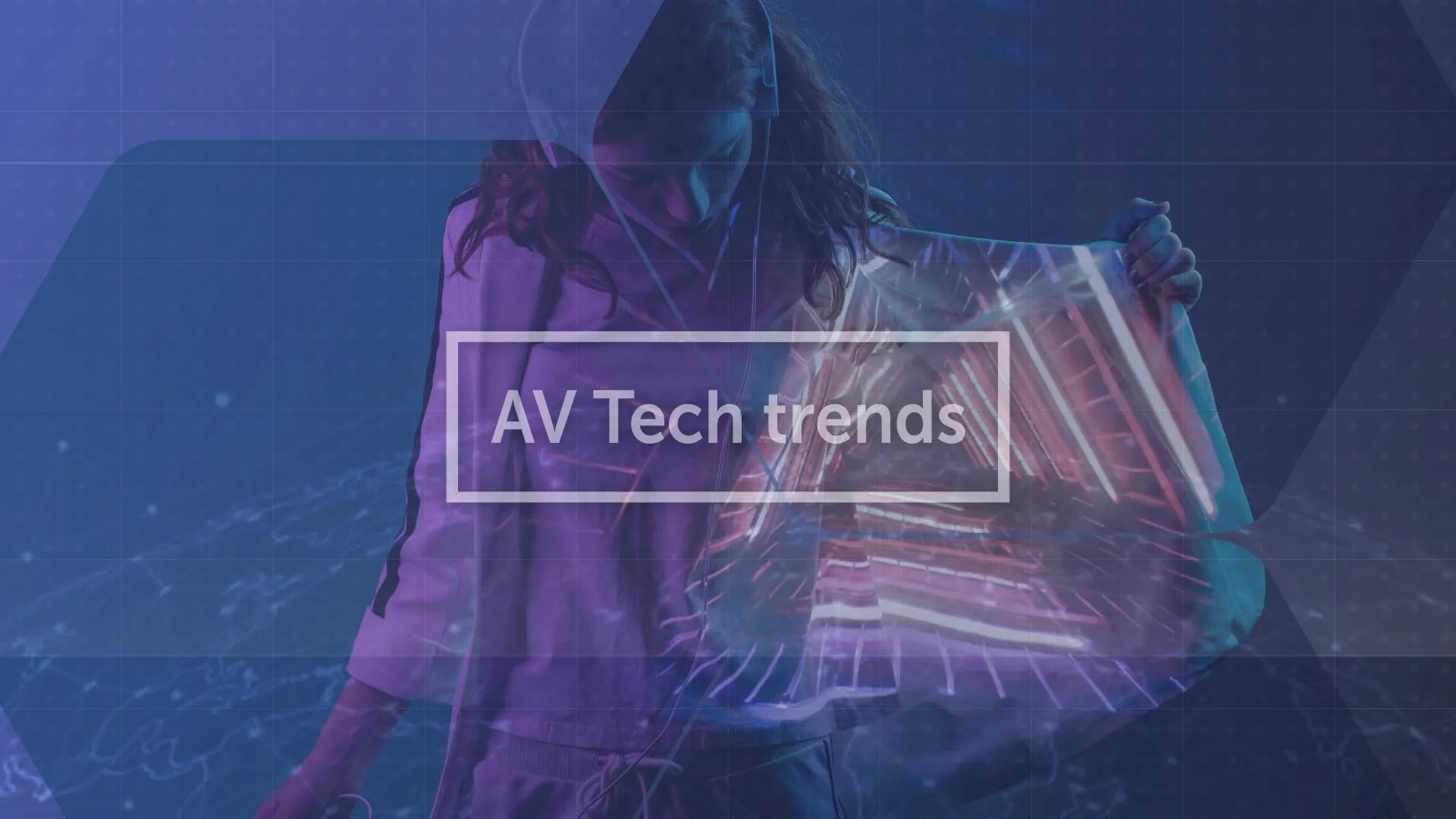 AV Tech Trends: the future of live events solutions - Barco