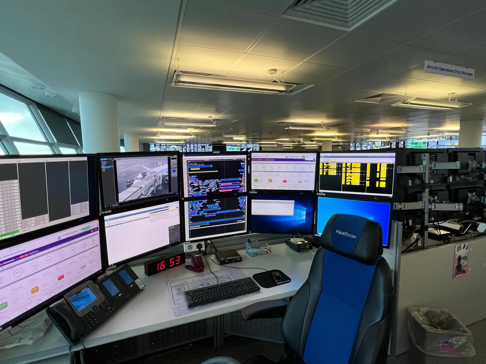 Flexible operator workspace helps to streamline Heathrow operations - Barco