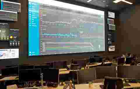 Fishtech’s massive video wall brings information to life - Barco