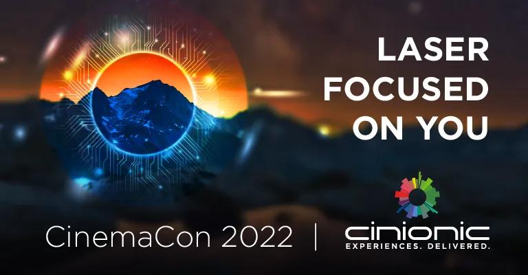 Cinionic celebrates 100,000 projector milestone at CinemaCon 2022 - Barco