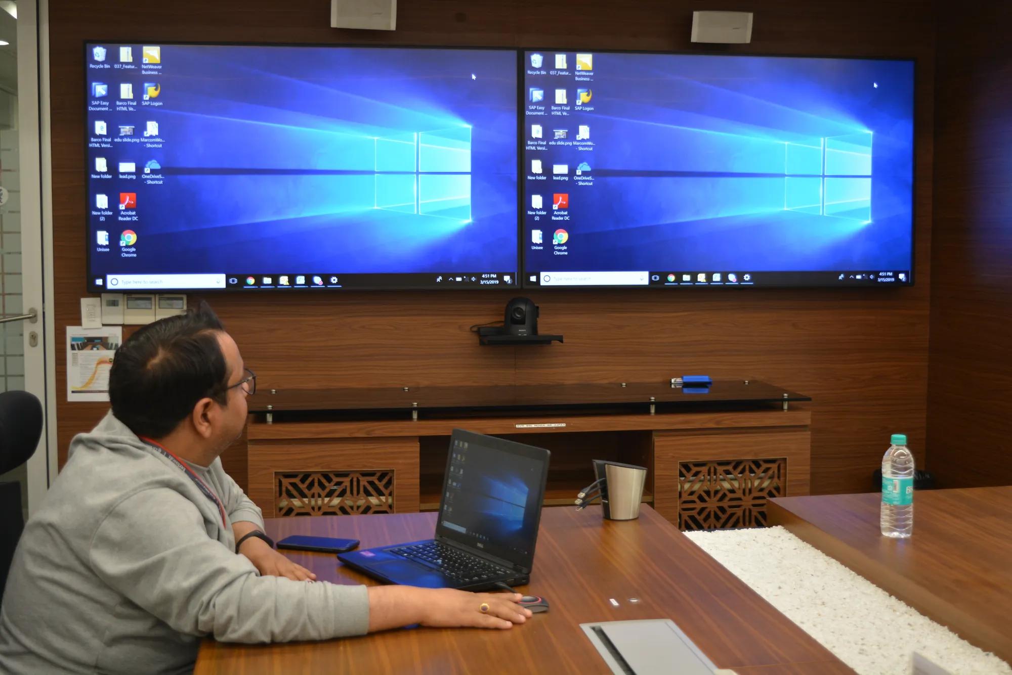 Barco ClickShare and wePresent bring peace of mind to Birlasoft ...