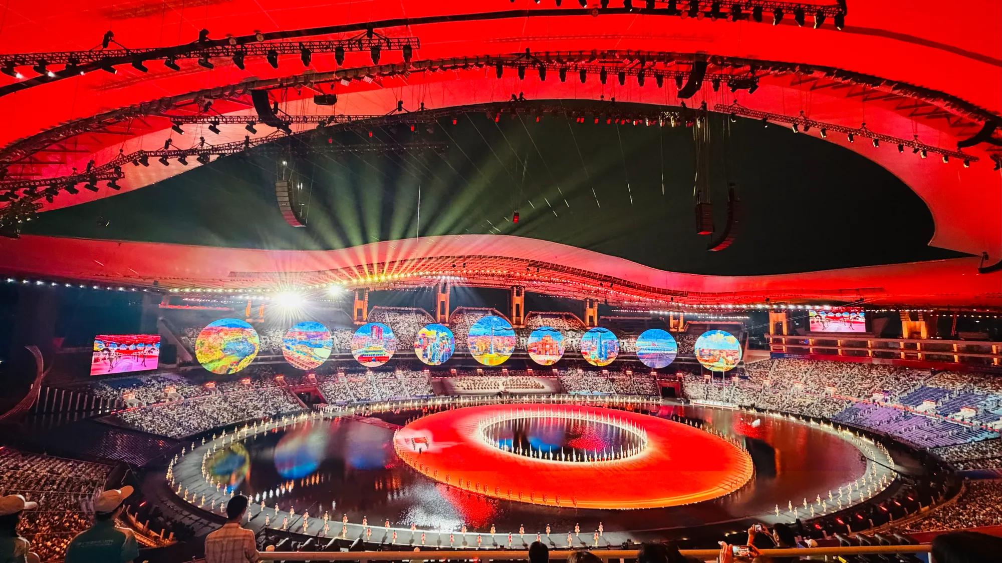 Barco transforms the China National Games 2026 opening ceremony into a ...