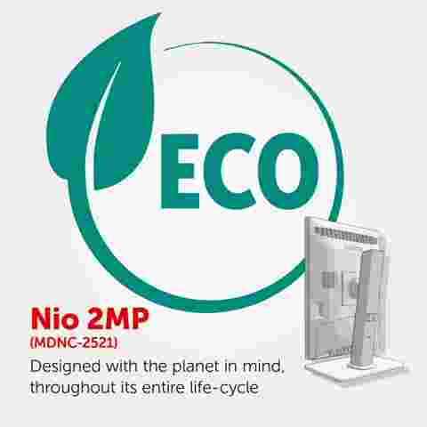 High energy efficiency results in A++ ecoscore for our Nio radiology displays - Barco