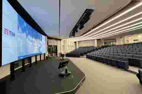 New TIM auditorium showcases wealth of technologies - Barco