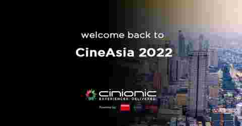 Cinionic returns to CineAsia with the leading portfolio of all-laser ...