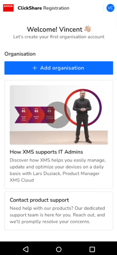 ClickShare winter software releases bring simplified registration and an enhanced end-user ...