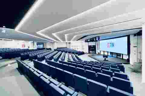 New TIM auditorium showcases wealth of technologies - Barco
