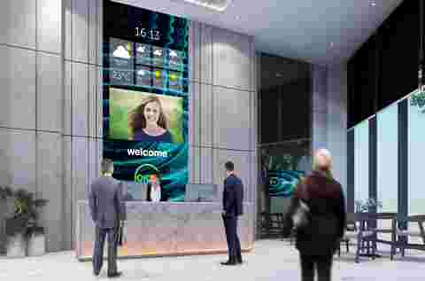 Screen management in any lobby & experience center: flexible, flawless ...