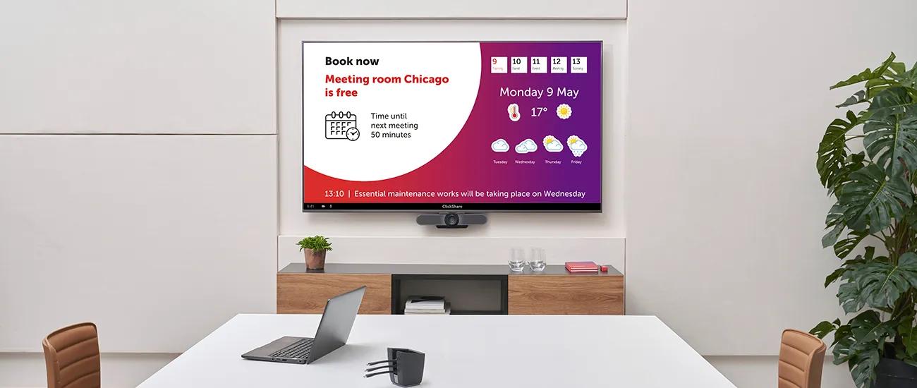 Digital signage with ClickShare - Barco