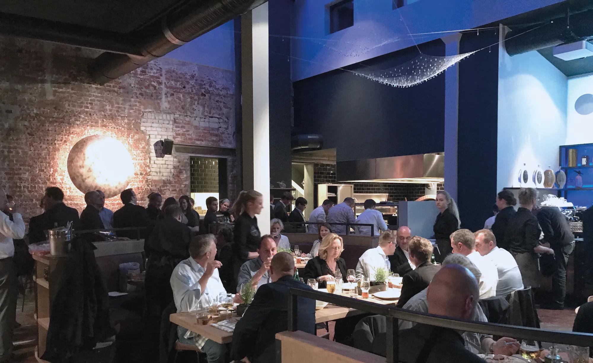 Barco PGWU laser projector shines at Pulvermühle restaurant - Barco