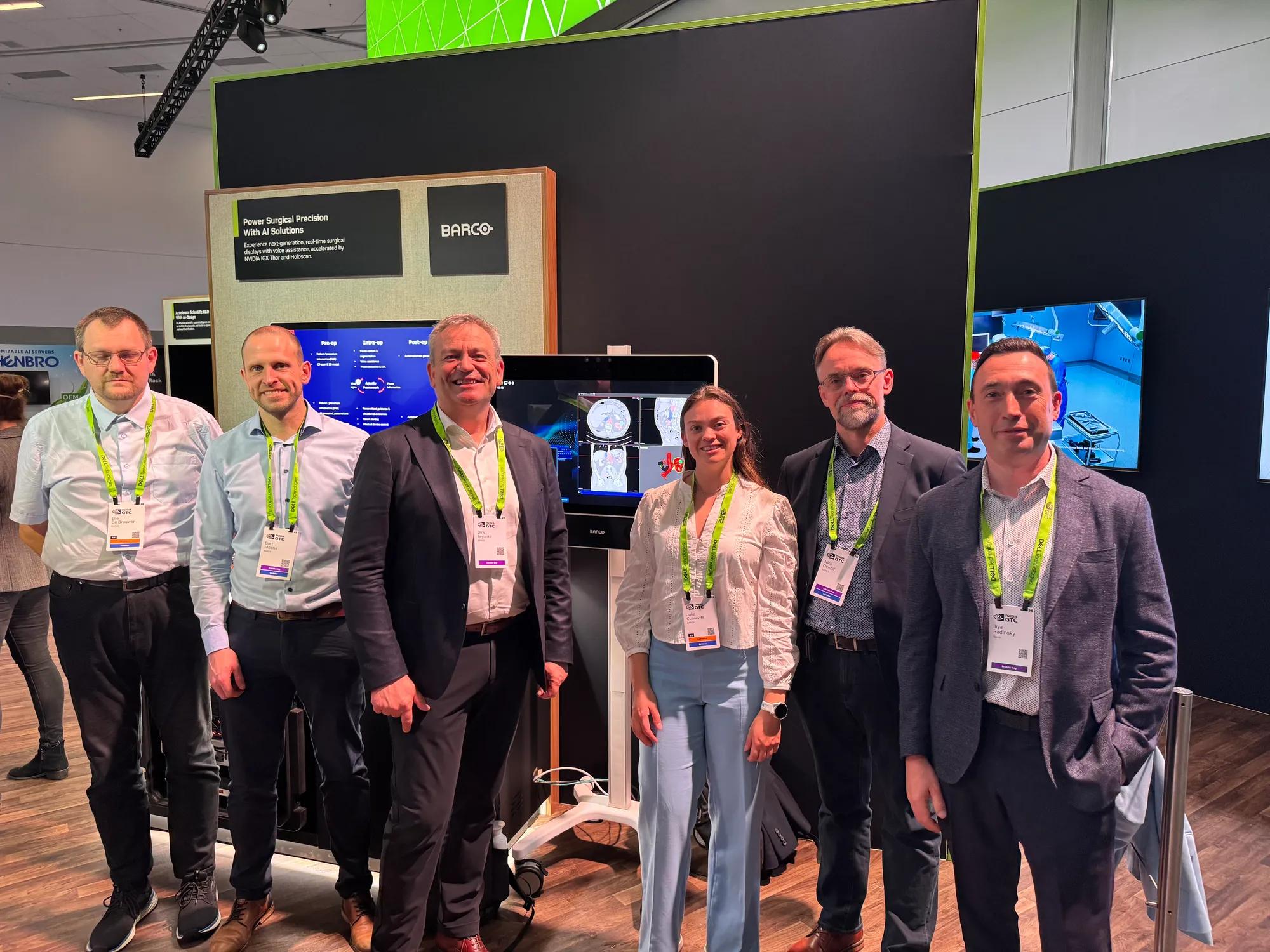 Barco unveiled its unified platform for surgical AI at NVIDIA GTC 2026 ...