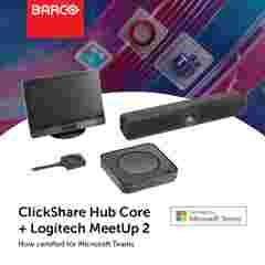 Small rooms, big impact: ClickShare Hub Core and Logitech MeetUp 2 ...
