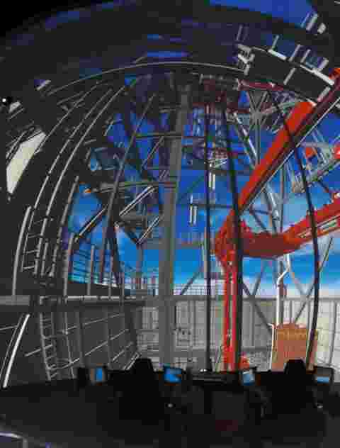 MHWirth drilling simulation dome, South Korea - Barco