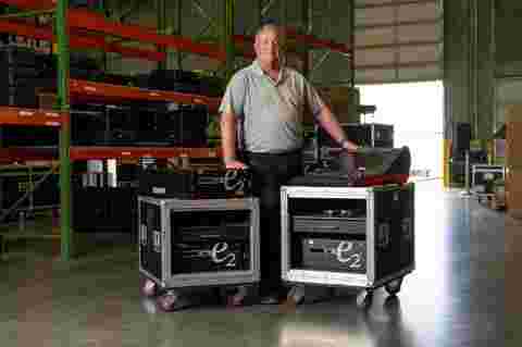 Evolve Technology celebrates 100th Barco E2 - Barco